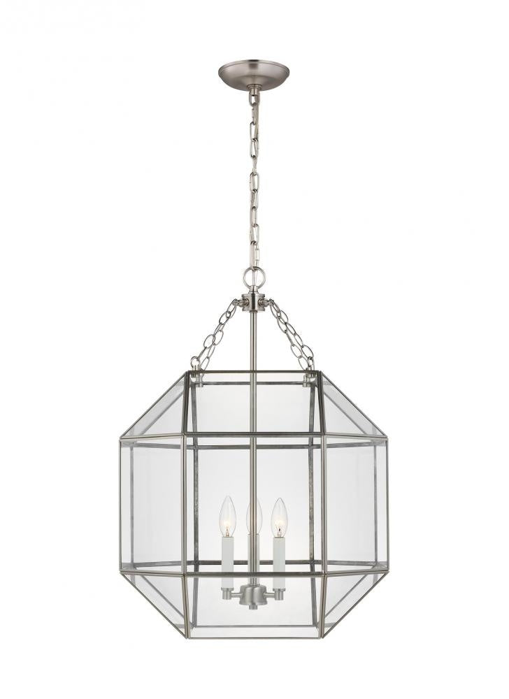 Morrison Medium Three Light Lantern — Belles Lighting