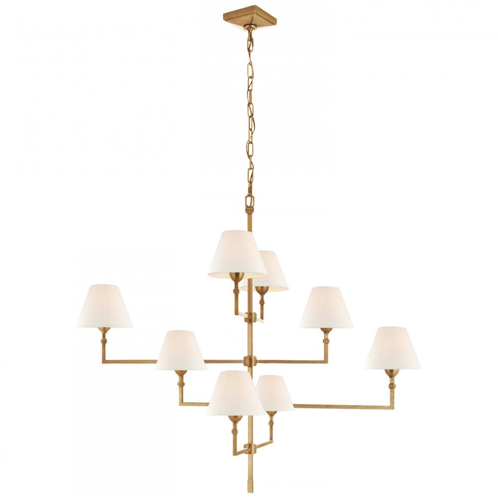 Jane Large Offset Chandelier — Belles Lighting