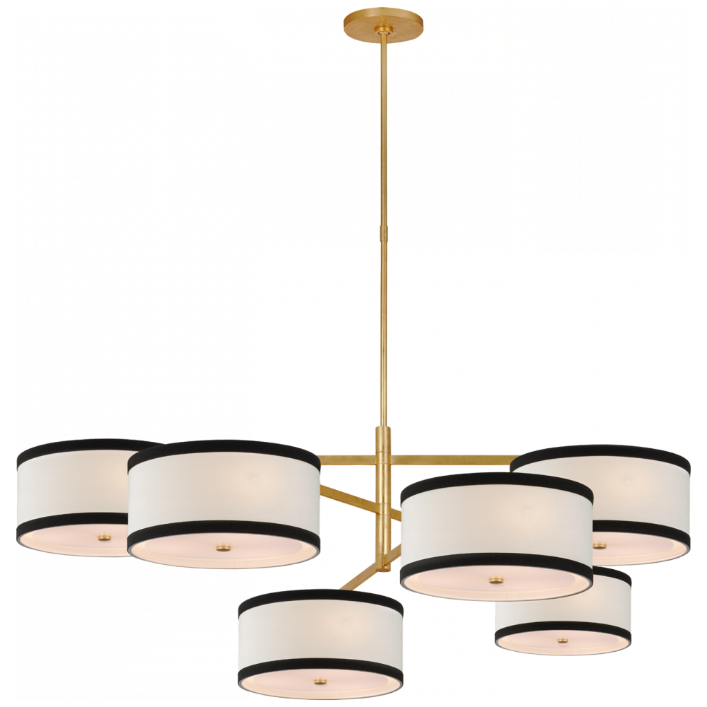 Walker Grande Offset Chandelier — Belles Lighting