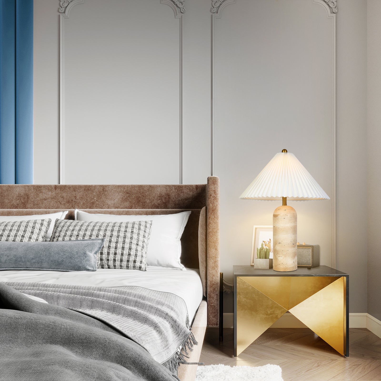 Palladian 5-Light Linear Chandelier in Matte Black — Belles Lighting