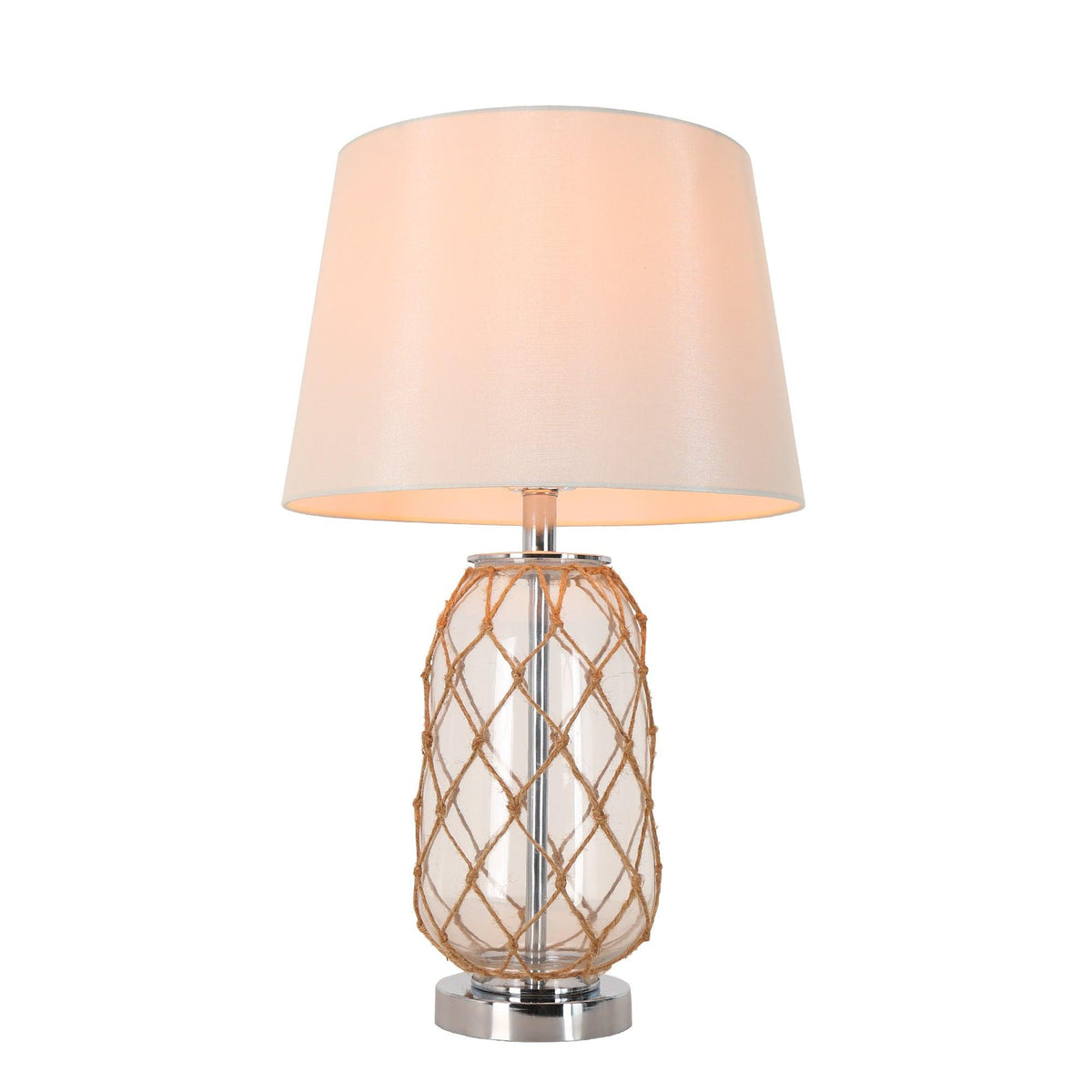 Flabel 1-Light White Table Lamps — Belles Lighting